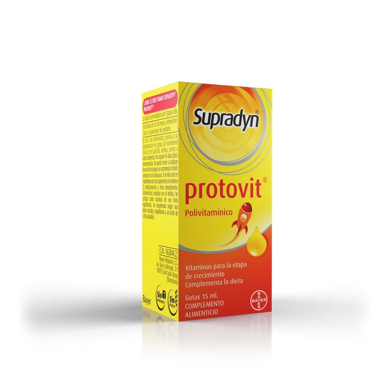Protovit Gts 15 Ml Bayer 162844.2 suplementos infantil 15 ml — Farmacia ...